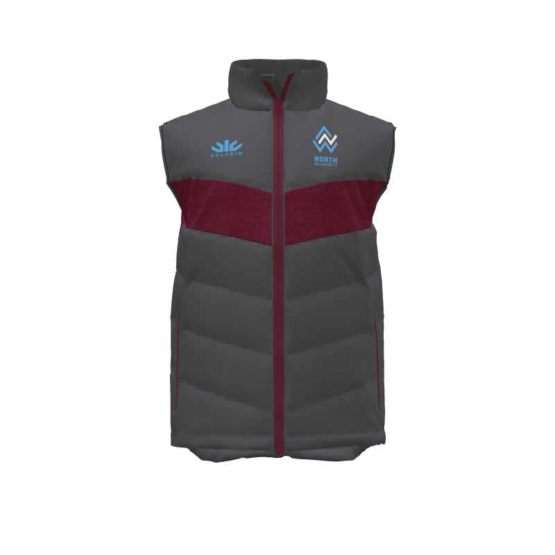 North Wellington FC Puffer Vest - Womens